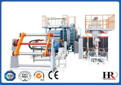 China Ononderbroken Stijve Polyfoam-Sandwichcomité Productielijn met Aluminiumfoliefacings Te koop
