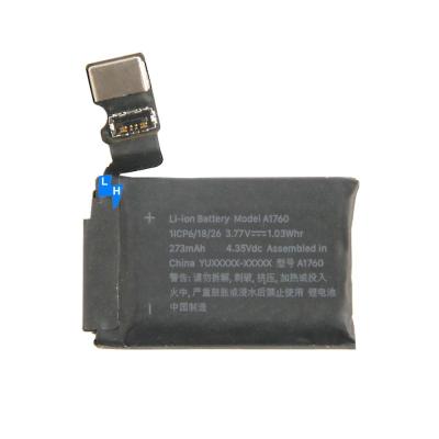 Cina Batterie ricaricabili di 273mAh per Apple Watch Serie 2 42mm 38mm A1760 A1757 in vendita