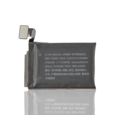 Cina Batteria di protezione a doppio circuito integrato per Apple Watch Serie 3 38mm A1848 Performance ottimale in vendita