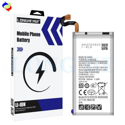 中国 3000mAh 携帯電話 副用リチウムイオンバッテリー EB-BG950ABE 3.85V オリジナル SAM S8 G950 販売のため