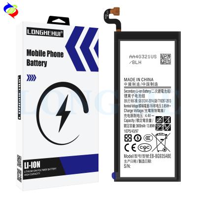 Cina Batteria a litio per Samsung S7 EDGE G935 3600mAh 3.85V Capacità reale in vendita