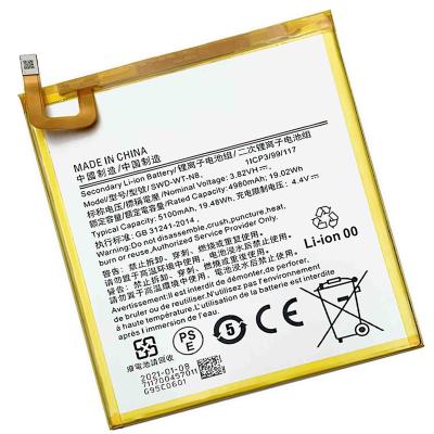 Cina Protezione a doppio circuito integrato 5100mAh SWD-WTN8 Tab Battery per Samsung A295 Tab A 8.0 2019 T290 in vendita