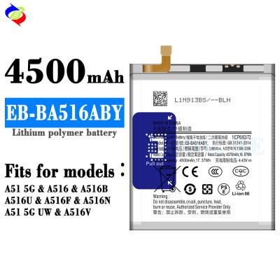 Cina Batteria EB-BA516ABY per Samsung A51 5G A516 SM-A5160 Logo originale OEM Capacità 4500mAh in vendita