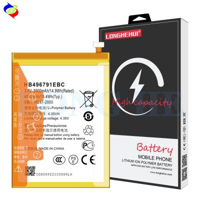 Cina 3500mAh-4050mAh Capacità Batteria per telefono cellulare per Huawei Mate1 Mate2 HB496791EBC in vendita