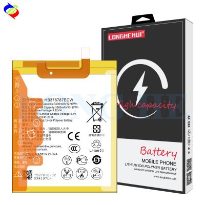 Cina Batteria bianca A 3500mAh 3.82V Li-Polymer per Huawei Honor V8 Telefono cellulare HB376787ECW in vendita