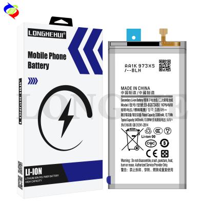 Cina Ori 1 1 3400mAh Batteria Cell per Samsung Galaxy S10 EB-BG973ABU Protezione doppia IC in vendita