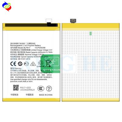 Cina OPPO A15S Batteria 4230mAh BLP817 A15 Batteria per cellulari con doppia protezione IC A in vendita