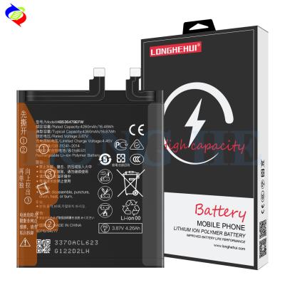 Cina Batteria per cellulare ricaricabile HB536479EFW nera per Huawei P50 Pro 3.87V 4360mAh in vendita