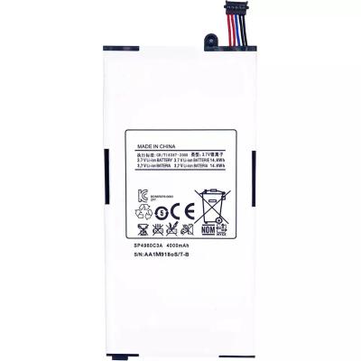 Cina Batteria ricaricabile 3.8V 4000mah SP4960C3A Per Samsung Galaxy Tab 7.0 P1000 Tablet Batteria in vendita