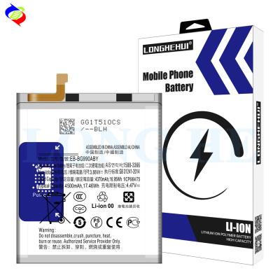 Cina Capacità Batteria EB-BG990ABY per Samsung Galaxy S21 fe 5G SM-G990B SM-G990W/E 4500mAh in vendita