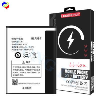 China Oorspronkelijke vervangende lithium-ion-polymerbatterij BLP589 voor oppo 3000 3005 3007 for sale