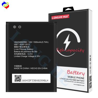 中国 中国の工場 3.8V 1500mAh バッテリー HB434666RBC 華為E5573s-806E-606E5577 リチャージ可能なリチウムバッテリー 販売のため