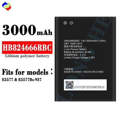 Cina 3000mAh HB824666RBC E5573 BBN1 BBK1 E5785 batteria del telefono cellulare per Huawei moglie E5577 batteria in vendita