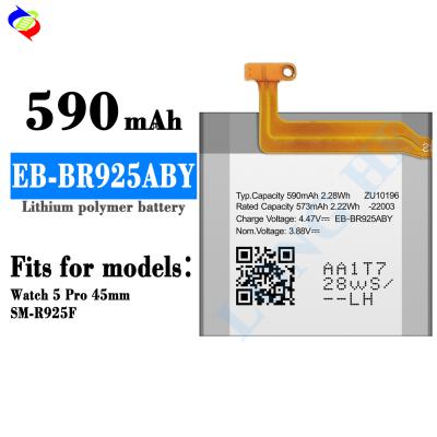中国 リポバッテリー 590mAh 3.88V リチャージ可能なリチウムポリマーバッテリー EB-BR925ABY スマートウォッチ バッテリー Galaxy Watch 5 Pro SM-R925F 販売のため
