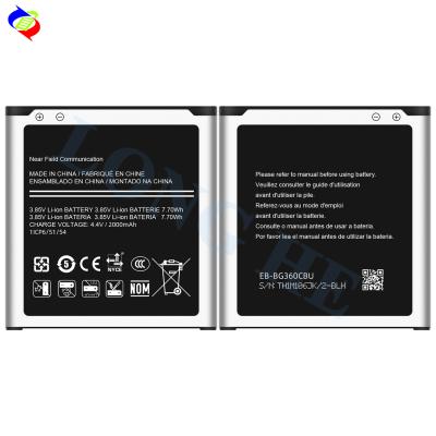 Cina Batteria per Samsung Galaxy Core Prime G360 J2 2000mah SM-G360T EB-BG360CBU in vendita