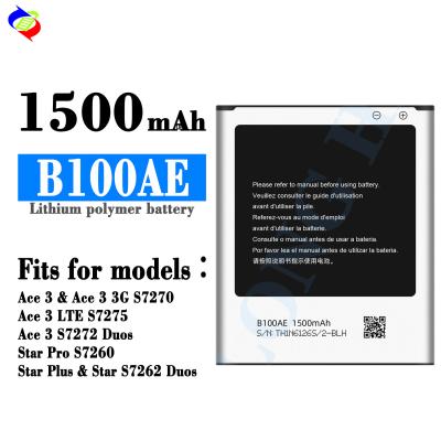 中国 B100AE サムスン ギャラクシー エース 3 ((GT-S7270) の携帯電話 バッテリー 販売のため