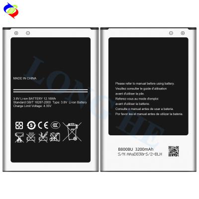中国 携帯電話 バッテリー サムスン ノート3 バッテリー N9000 B800bu 販売のため