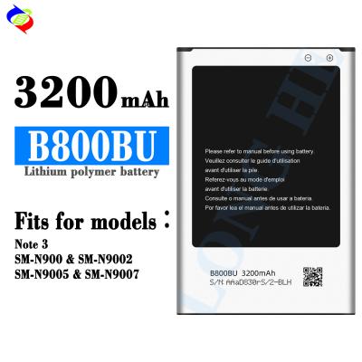 中国 携帯電話 バッテリー サムスン ノート3 バッテリー N9000 B800bu 販売のため