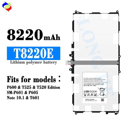中国 8220mAh T8220E Galaxy Note 10.1 2014 P600 P601 P605 T525 T520 バッテリー サムスン Galaxy P601 バッテリー 販売のため