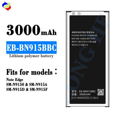 Cina EB-BN915BBC EB-BN915BBU Note4 Edge Batteria per cellulare per Samsung Note Edge N915 in vendita