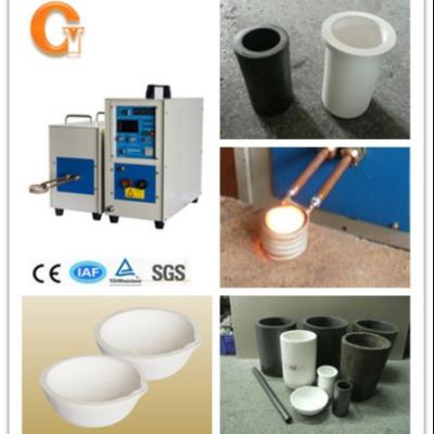 China Ce, ROHS Goedgekeurd Hoge Frequentieinductie het Verwarmen Materiaal Smeltend Goud Te koop