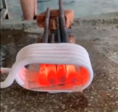 Cina FCC, apparecchio di riscaldamento per media frequenza di induzione del prodotto caldo del CE per il trattamento termico 100KW del metallo in vendita