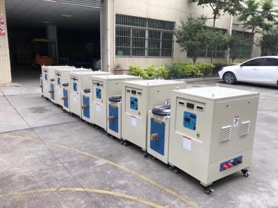 Cina FCC, apparecchio di riscaldamento per media frequenza di induzione del prodotto caldo del CE per il trattamento termico 100KW del metallo in vendita