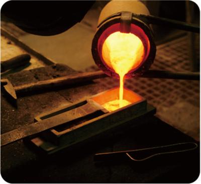 China Ce, ROHS Goedgekeurd Hoge Frequentieinductie het Verwarmen Materiaal Smeltend Goud Te koop