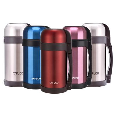 China Large Capacity PORTABLE Wholesale Tafuco Stainless Steel Sports Thermos Portable Water Cup Bottle for sale