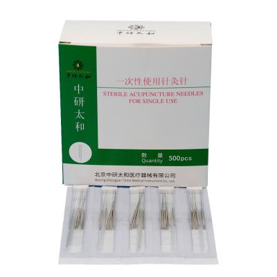Cina Agopuntura medica Aghi di agopuntura in acciaio inossidabile in vendita