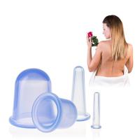 China GPPS Plastic Vacuum Massage Cups For Face Silicone Multifunctional for sale