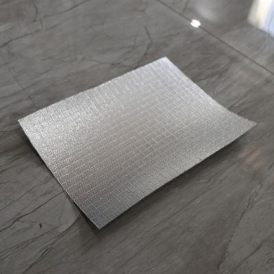 China Fire Retardant Fiberglass Aluminum Foil Fiberglass Cloth Laminated Thermal Insulation Cloth for sale