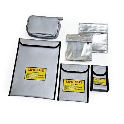 China Explosionproof Lithium Battery Fireproof Bag Large Capacity Storage Guard Safe Pouch For Charge for sale