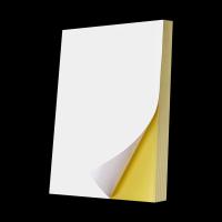 China Matte Siticker Paper Self Adhesive Label Paper A3 80g / Square Meter for sale