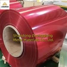 Quality 0.14mm - 3.0mm Thickness Color Coated Aluminium Coil Sheet For Automotive for sale