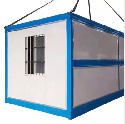 China Corrosion Resistance Foldable Container House Welded Steel Structure Container House for sale