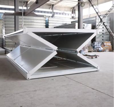 China Customizable Collapsible Container Homes Steel Frame Folding Container House for sale
