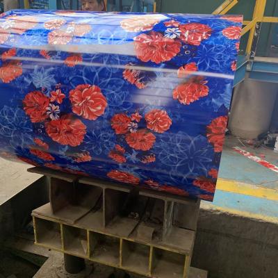 China Galvanized Prepainted Printed Coils: Combining Aesthetics And Protective Performance. for sale