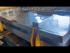 1220 mm Hitzebeständige Titanium-Zinnfarbene Stahlplatte mit moderater Hitzexposition