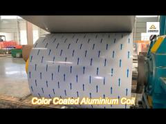 Aluminum-Magnesium-Manganese Painted Coil With Laminating Film Customizable Durable
