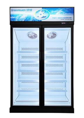 China Energy Efficiency Commercial Display Freezer Upright Refrigerator For Shop for sale
