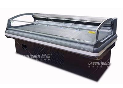 China Length Custom Frozen Meat Refrigerator Top Open Type With LED Light for sale
