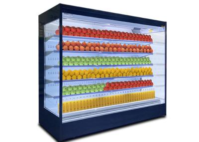 China As bebidas personalizadas abrem o vegetal do refrigerador R404a da exposição e o refrigerador dos frutos à venda