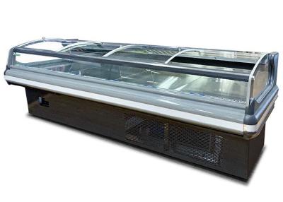 Cina La ghiottoneria più fredda dei frutti di mare del portello scorrevole dell'esposizione superiore della carne montra il macellaio Equipment in vendita