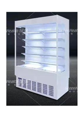 China Front Shop Drinks Display Chiller aberto vertical Multideck para o restaurante à venda