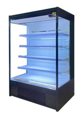 China Front Shop Drinks Display Chiller aberto vertical Multideck para o restaurante à venda