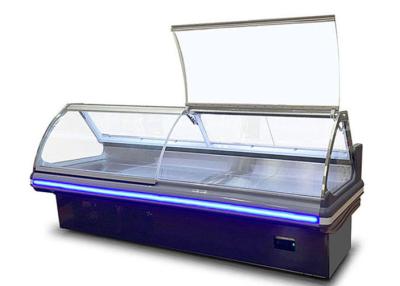 China Supermarket Countertop Refrigerated Deli Food Display Case Chiller for sale