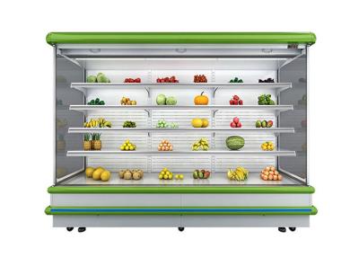 China Aangepaste multi-planken wandgemonteerde koelkast Open display koelkast Te koop