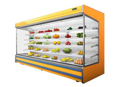 中国 4段オープンエアークーラー 飲料ディスプレイ 業務用冷蔵庫 GHF-3000R 販売のため