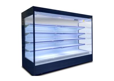 China 4 lagen planken Supermarkt Open Display Chiller voor Merchandiser Te koop